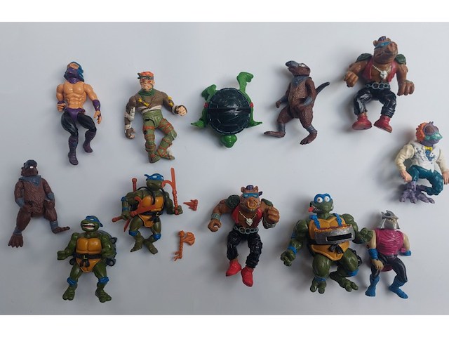 TMNT LOT NINDZA KORNJACE X YU PERIOD VINTAGE