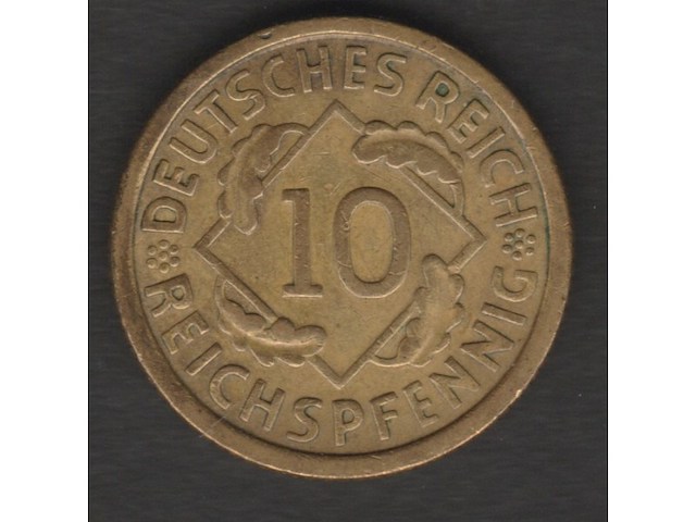 10 Reichspfennig - 1935 D - Nemačka