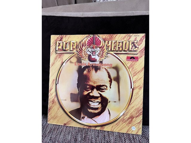 Pop heroes Louis Armstrong LP