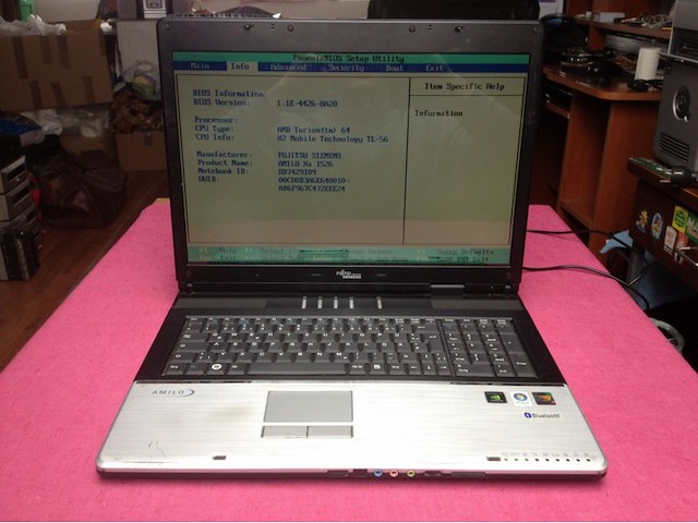 Fujitsu Siemens Amilo Xa 1526 za delove