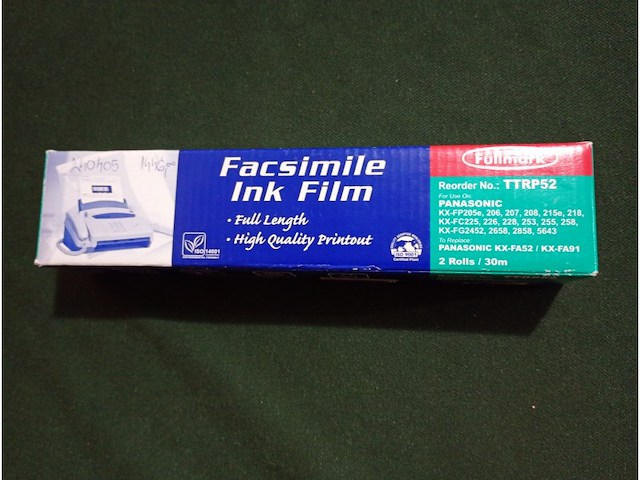 Film za fax Panasonic TTRP52