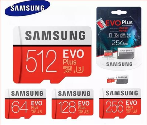 Novo -SD Samsung Evo Plus 512GB