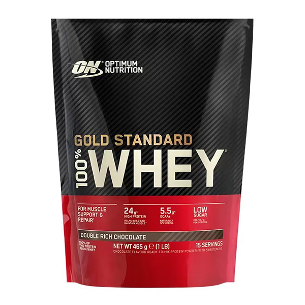 OPTIMUM NUTRITION GOLD STANDARD 100% WHEY, 465g cokolada