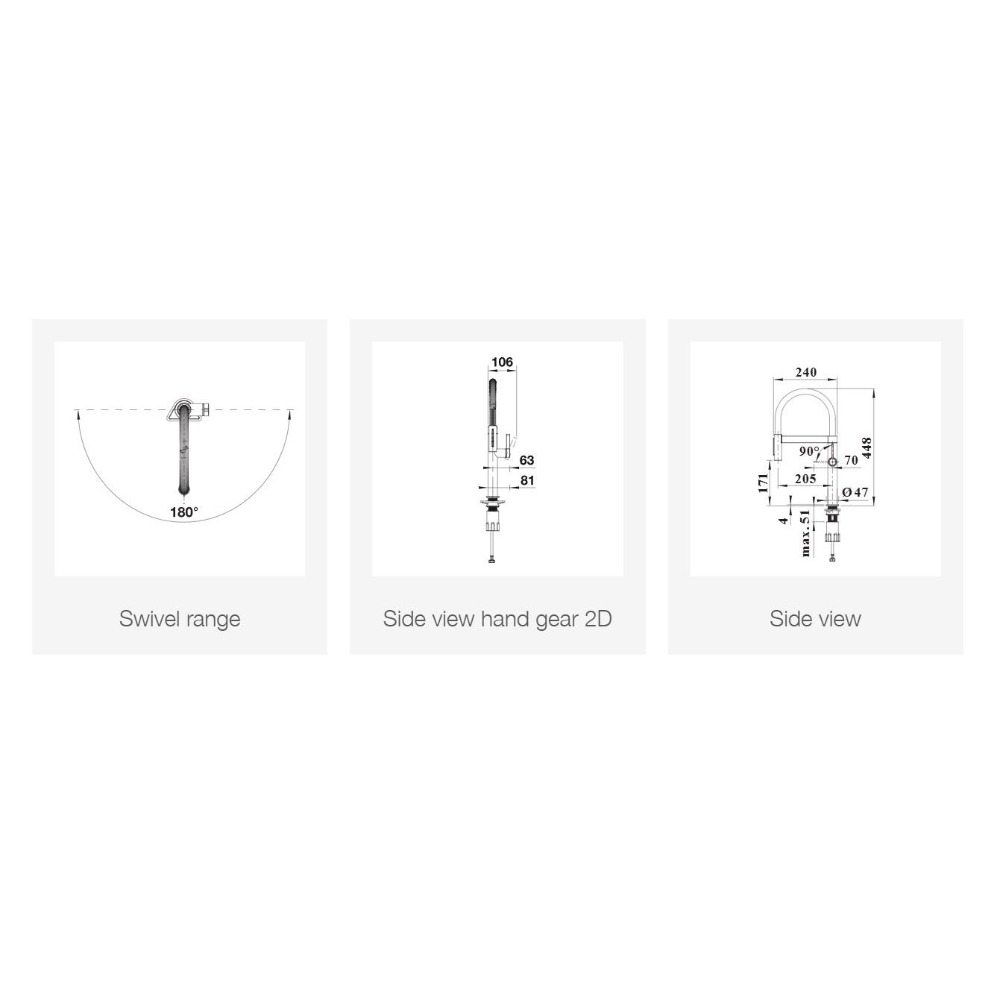Blanco slavina BLANCOCULINA-S II Mini Sensor 527466