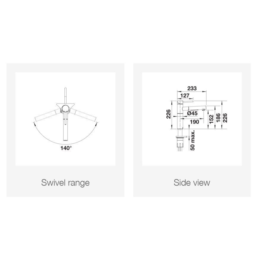 Blanco slavina ALTA-S II 527544