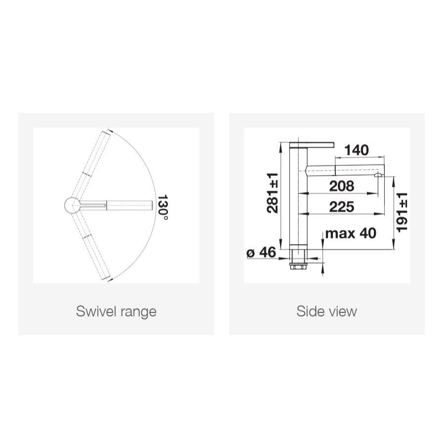 Blanco slavina LINEE-S 517591