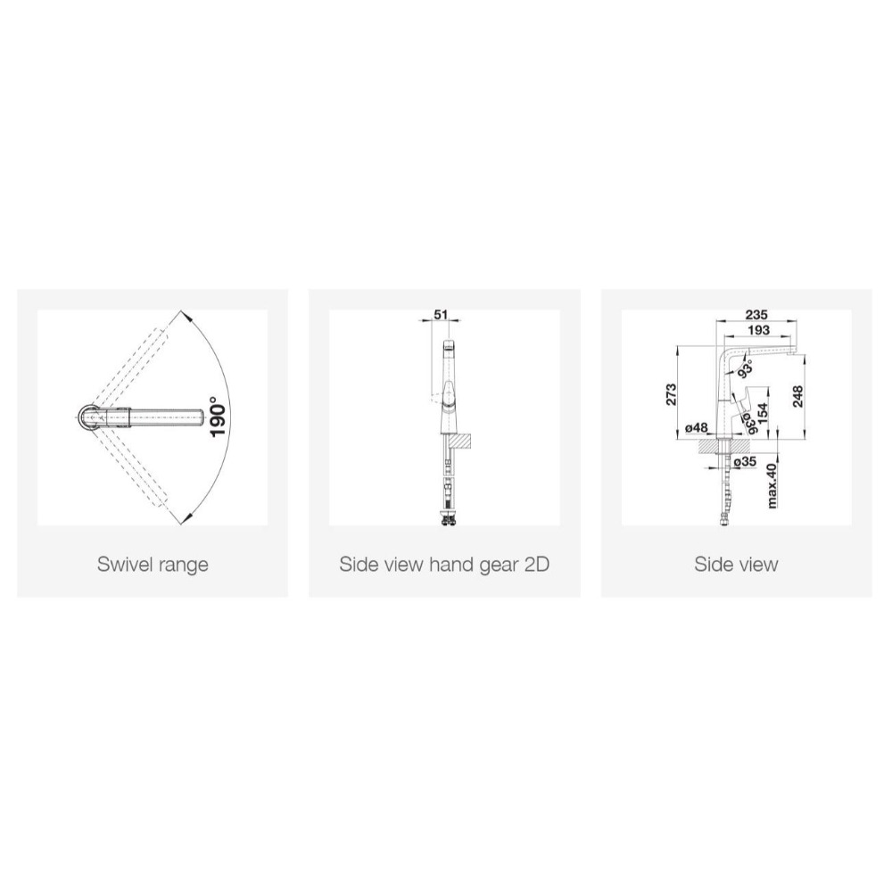 Blanco slavina AVONA-S 521277