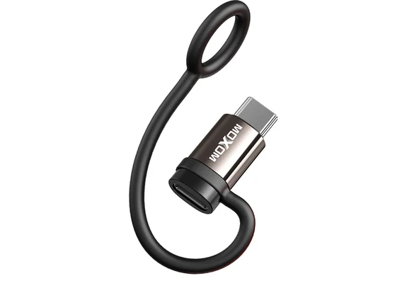 Adapter OTG Moxom MX-CB250 Lightning na Type-C crni
