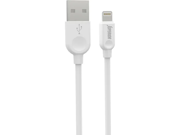 USB data kabal Superior CO-BX14 2.4A Lightning 2m beli