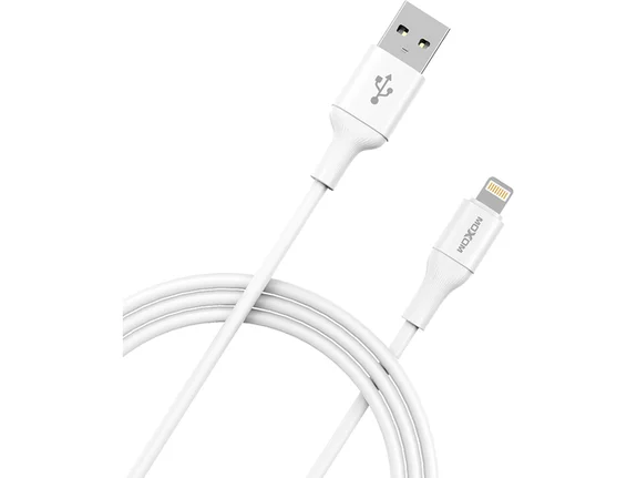 USB data kabal Moxom MX-CB296 3A Lightning beli