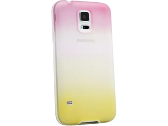 Torbica Rainbow za Samsung I9500 roze-zuta