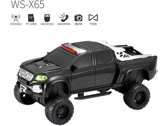 Bluetooth zvučnik WS-X65 crni