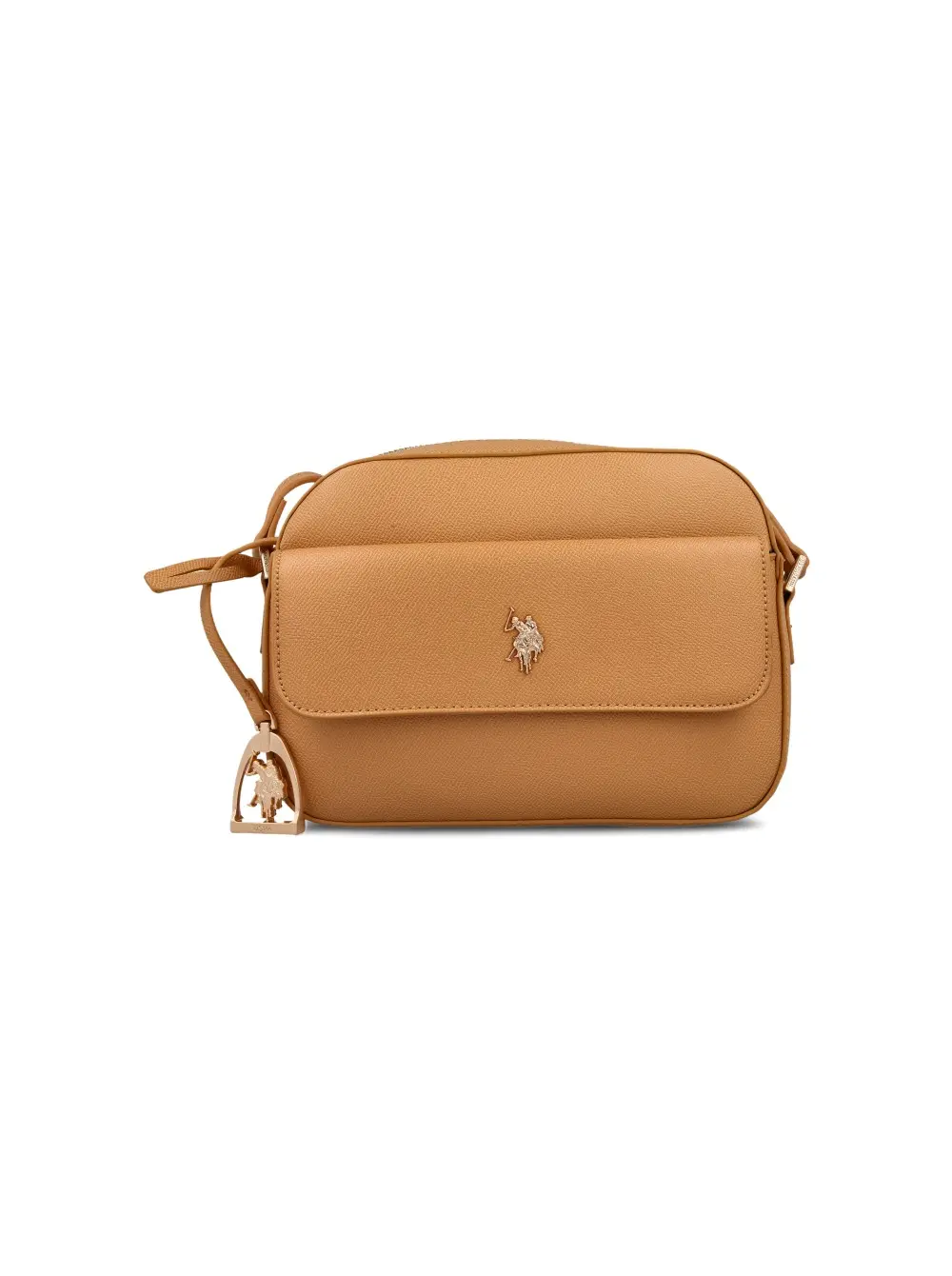 U.S. POLO ASSN. Ženska torbica Jones Pocket PU Biscuit