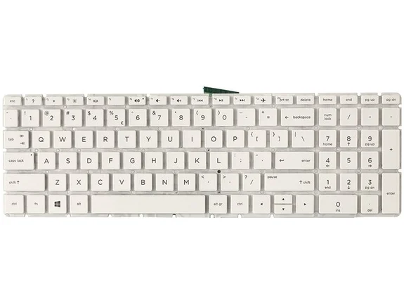 Tastatura za laptop HP 250 G6 bela