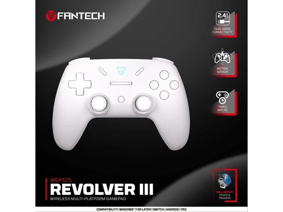 Joypad wireless Fantech WGP12S Revolver III beli