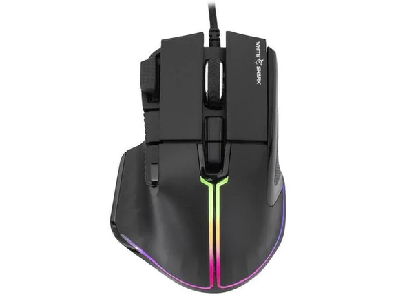 White Shark MIS GM-9006 MARROK Black RGB / 12.000 dpi