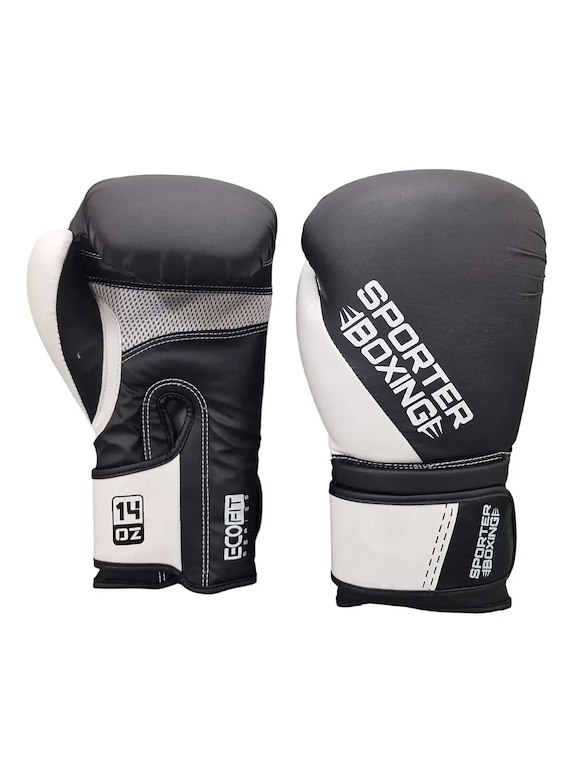 SPORTER BOXING Rukavice za boks, Crno - bele