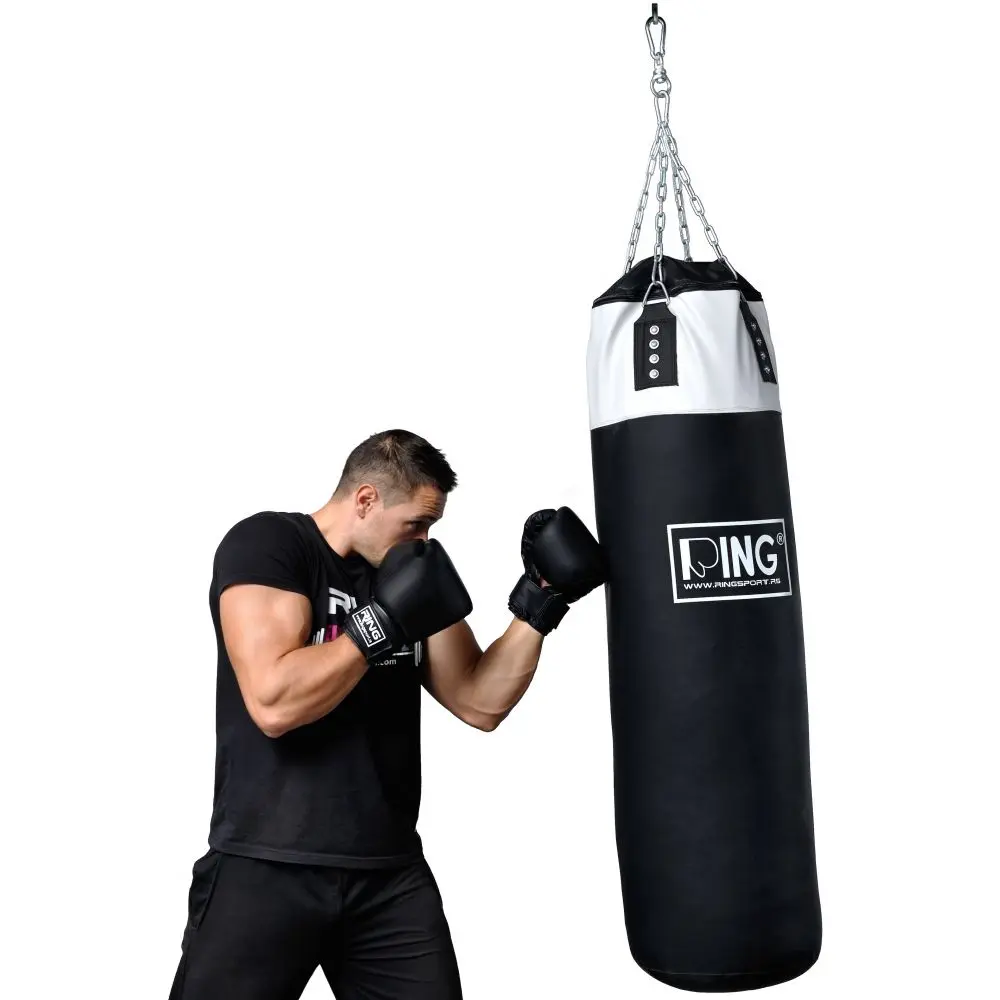 RING Džak za udaranje Crna 120x35cm