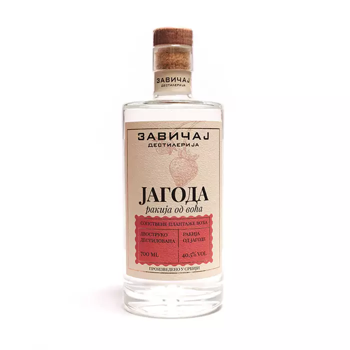 Rakija od jagode 0.7l