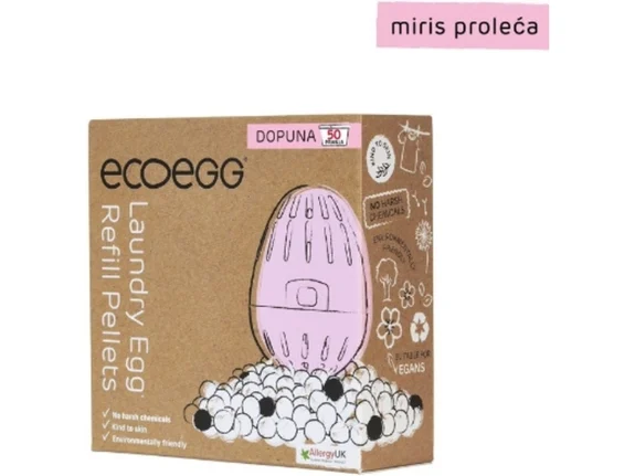 Ecoegg Dopuna za deterdžent i omekšivač Miris Proleća 50 pranja
