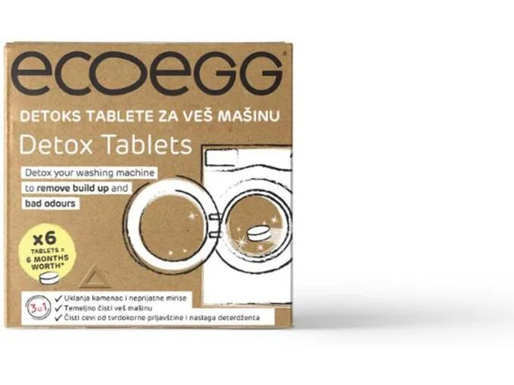 Ecoegg Tablete za veš mašinu Detoks  6 Tableta