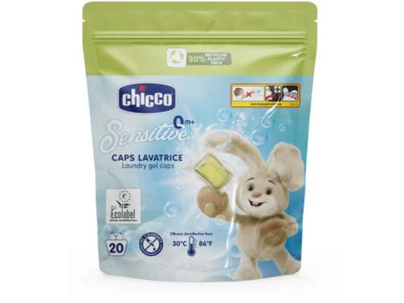 Chicco Kapsule za pranje veša Sensitive 20kom