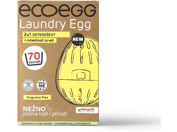 Ecoegg Deterdžent&Omekšivač bez mirisa 70 pranja