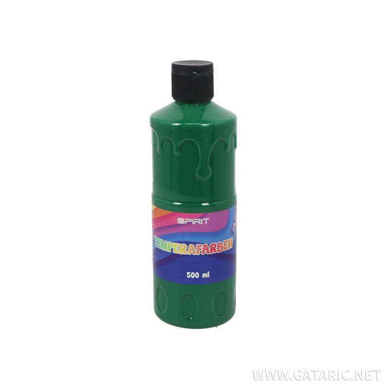 Tempera 500ml, Zelena