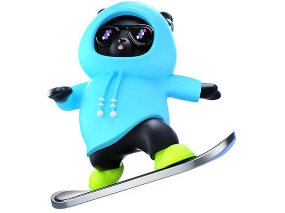 JWD Auto igračka Snowboard Teddy plava 214018