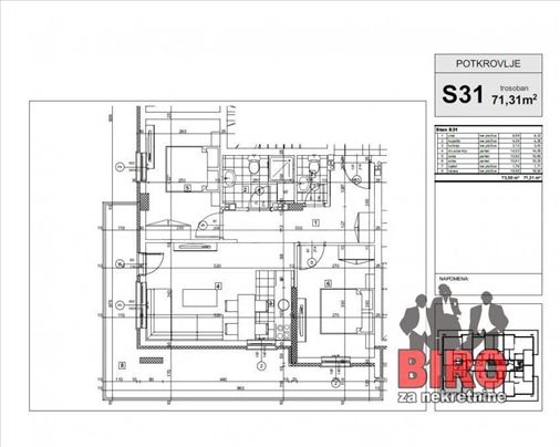 Stan,NOVI SAD,TELEP,kv: 72.00, € 170500, ID: 10044