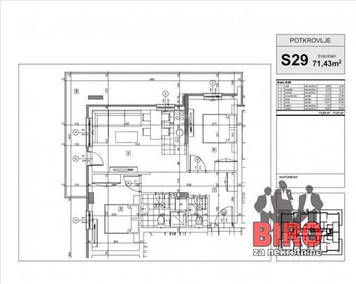 Stan,NOVI SAD,TELEP,kv: 72.00, € 170600, ID: 10044