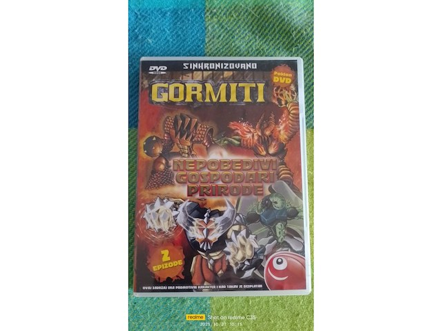 DVD CRTANI FILM - GORMITI NEPOBEDIVI GOSPODARI PRIRODE