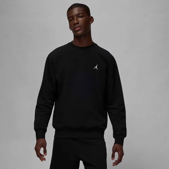BROOKLYN FLEECE CREW-NECK SWEATSHIRT 'BLACK'