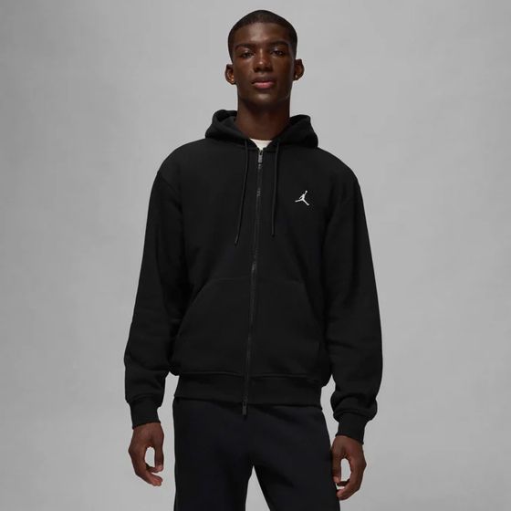 BROOKLYN FLEECE FULL-ZIP HOODIE 'BLACK'