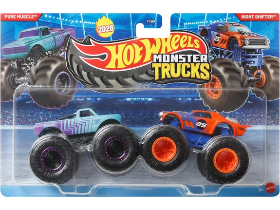 Hot Wheels Vozilo Monster Trucks 2u1