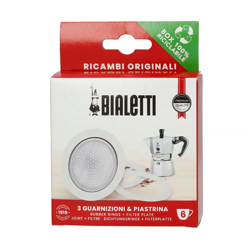 Bialetti Set Gumica za Moka Pot 6