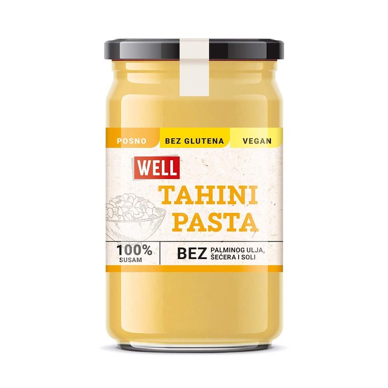Well namaz tahini puter 370g well