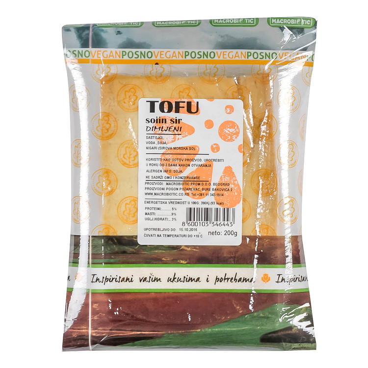 Macrobiotic tofu dimljeni 200g