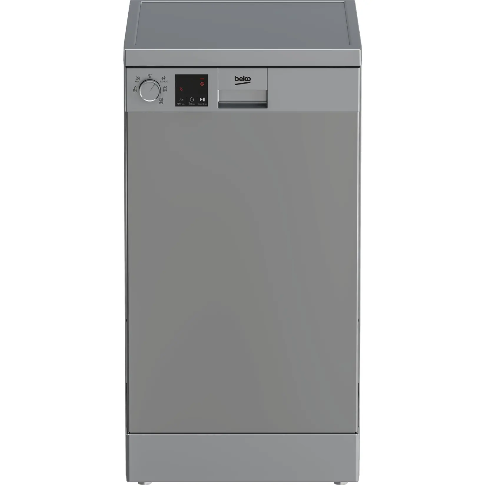 Beko Mašina za pranje sudova DVS 05024 S, 11.9 l, Siva