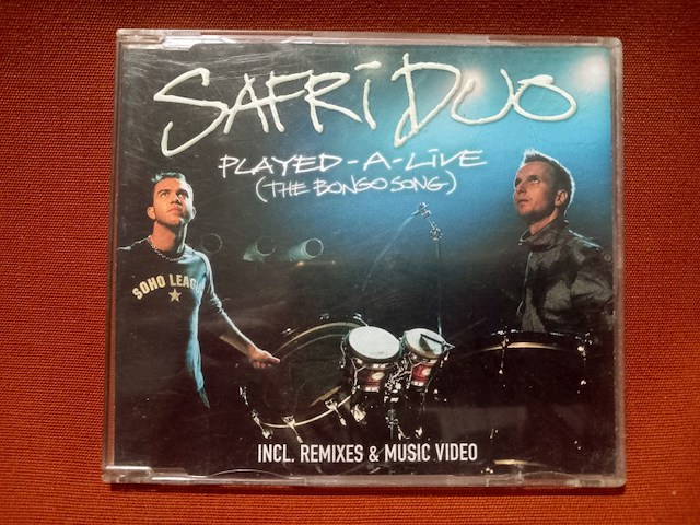 Safri Duo - Played-A-Live (The Bongo Song) (maxi cd)