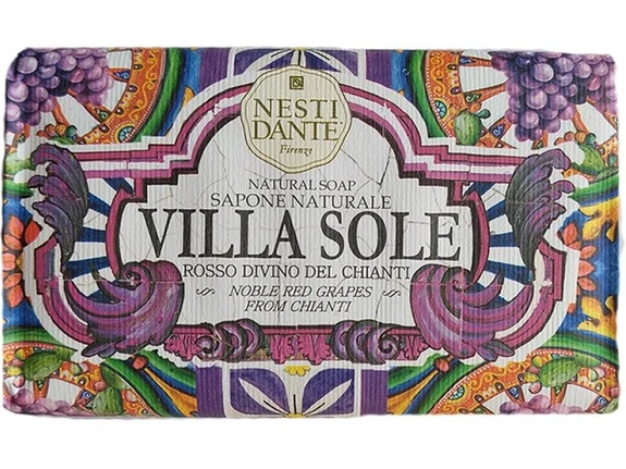 Nesti Dante Villa Sole - Crveno Vino 250 gr. Prirodni sapun, vocni sapun od prirodnih ulja, bez parabena i agresivnih sastojaka vegan