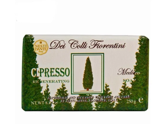 Nesti Dante Dei Colli Fiorentini 250gr – Čempres, miris bora, šume i zime, prirodan sapun za negu koze