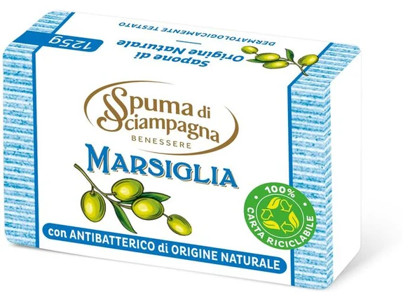 Spuma di Sciampagna Sapun Natural, Marsiglia 125g