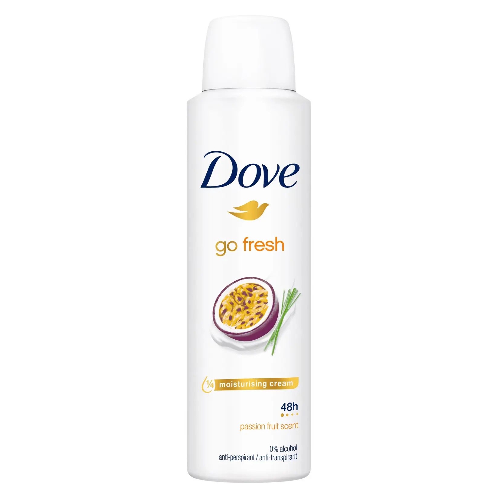 DOVE Ženski dezodorans Go Fresh Passion Fruit and Lemongrass 150ml
