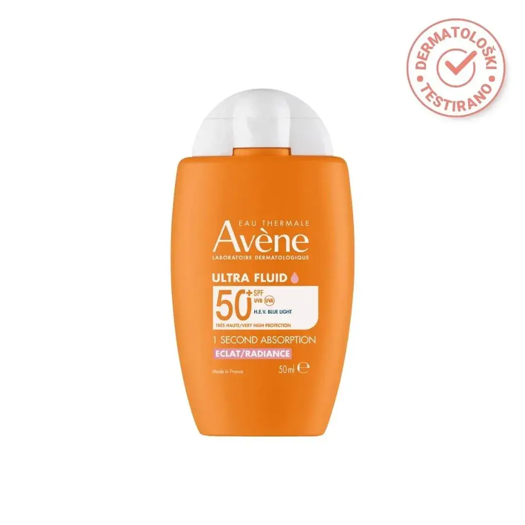 Avène Ultra fluid za lice Sun , SPF50+, 50 ml