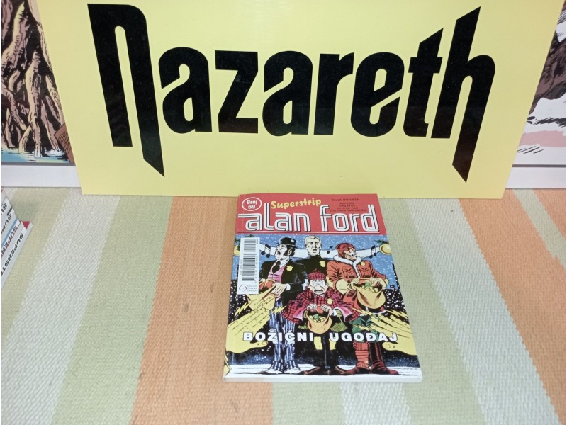 ALAN FORD broj 69 (Color Media) - odlično očuvan strip