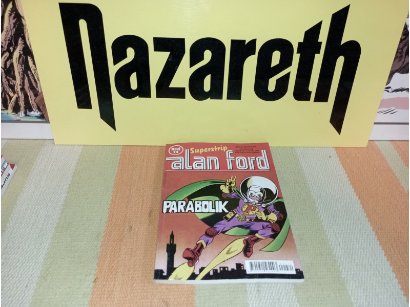 ALAN FORD broj 74 (Color Media) - odlično očuvan strip