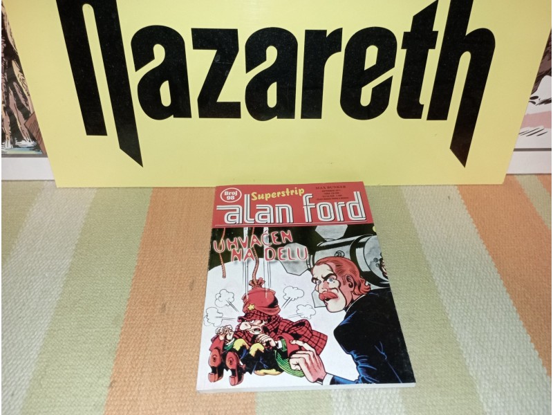ALAN FORD broj 98 (Color Media) - odlično očuvan strip