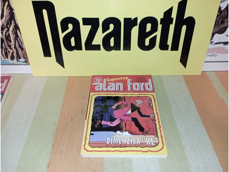 ALAN FORD broj 136 (Color Media) - odlično očuvan strip