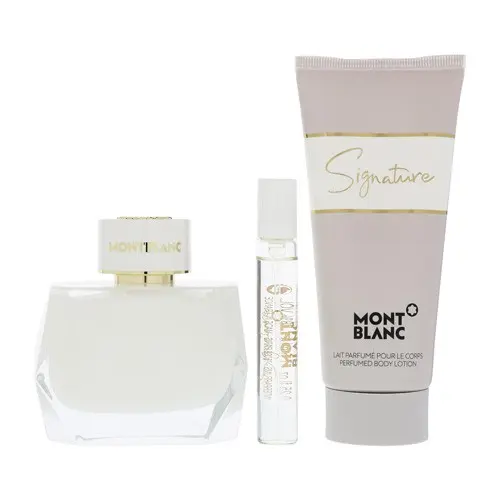 MONT BLANC Set Signature Ženski parfem edp, 90ml + edp, 7.5ml + Losion za telo, 100ml